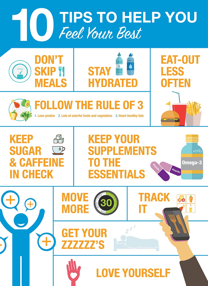 10 Tips to Help You Feel Your Best